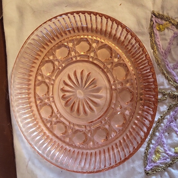 Dining | Vintage Pink Glass Dish | Poshmark